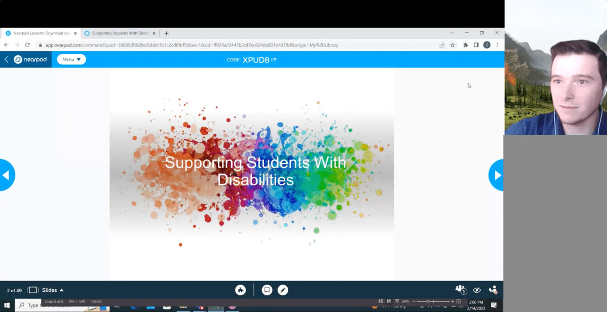 Training: Supporting Students with IEP’s/504s – Colin Hickey